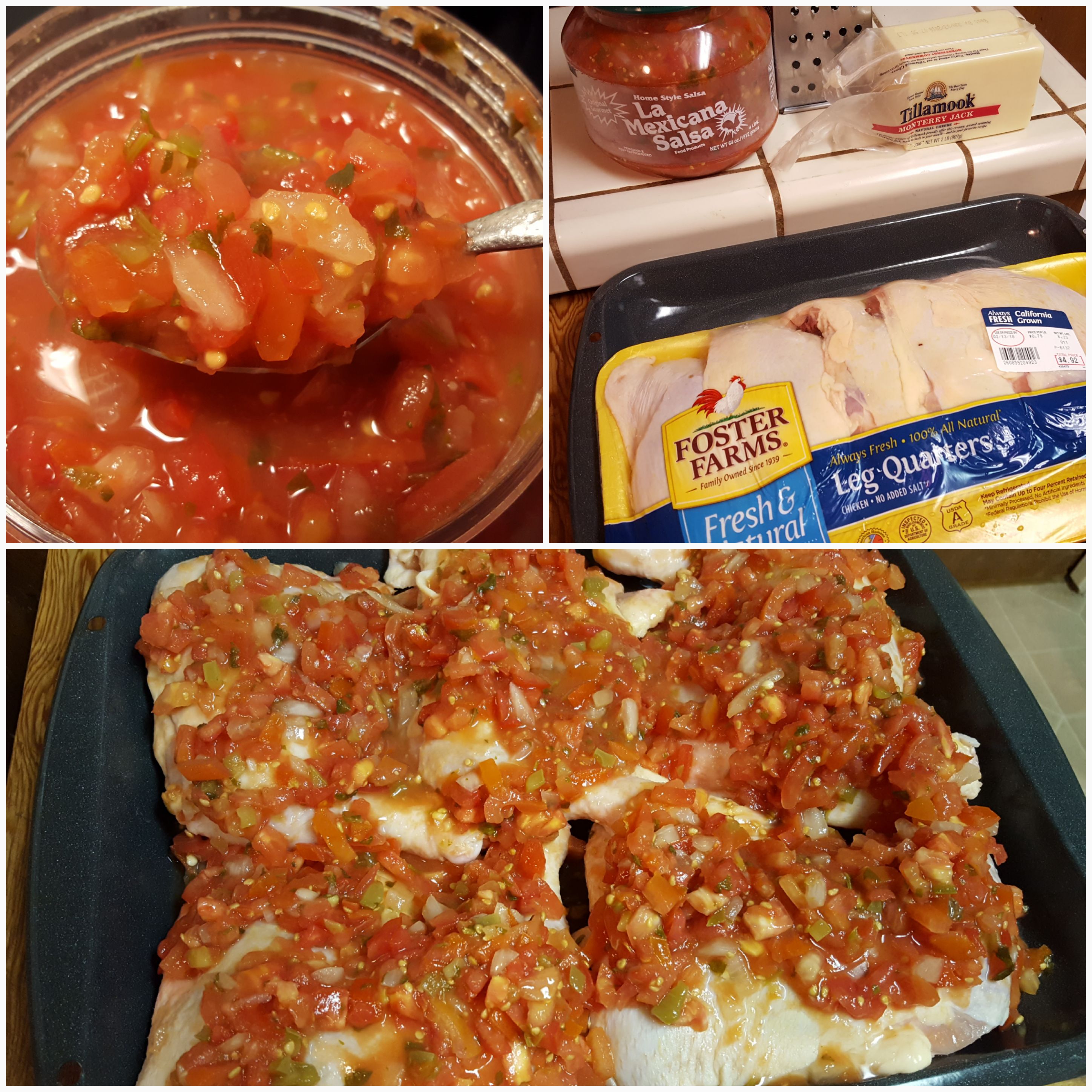 Easy Cheesy Salsa Chicken – Mostly Greek