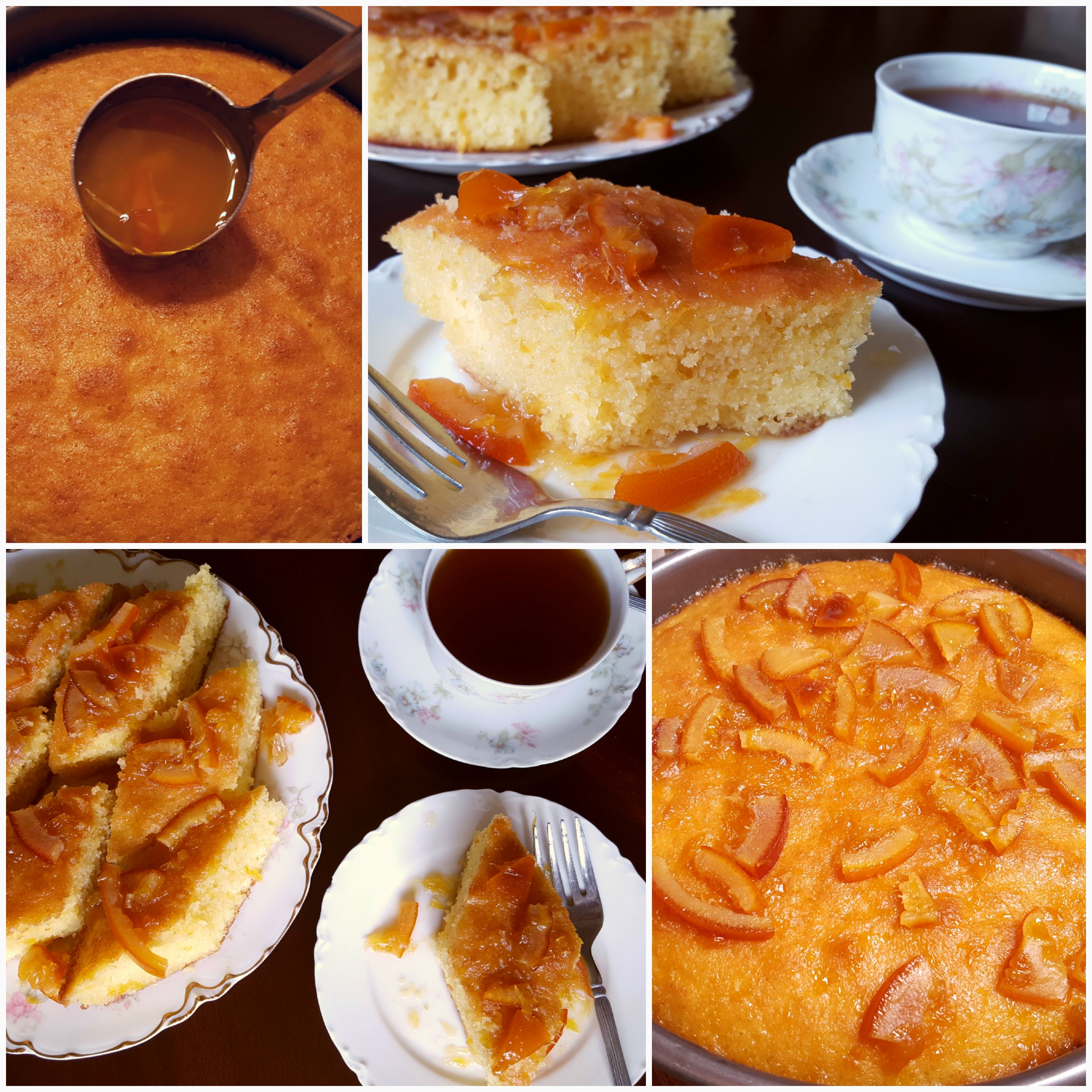 Ravani (Greek Semolina & Orange Syrup Cake) – Mostly Greek