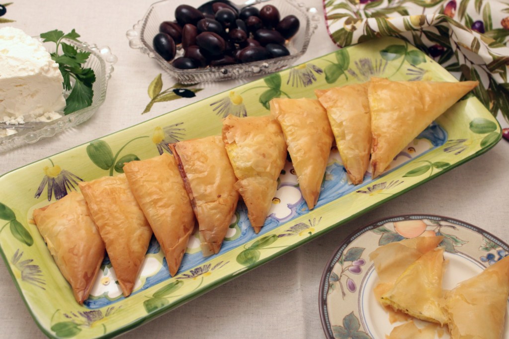 Tiropitakia (Greek Feta Cheese Pastry) – Mostly Greek