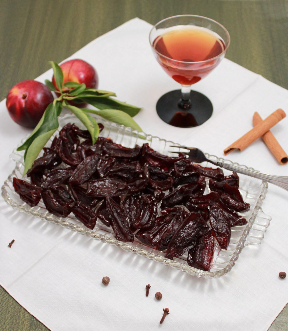 Greek Spiced Candied Plums & Plum Brandy (or Plum Spoon Sweets & Syrup ...