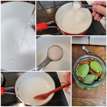 Pickled Green Almonds – Mostly Greek
